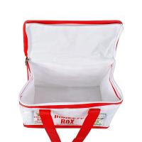 China Cold Food Thermal Bag For Food Delivery Insulation Fabric Cooler Bags For Pizza Package for sale