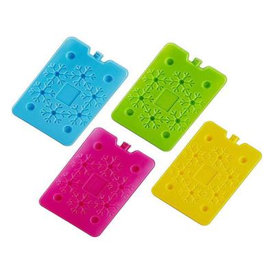 China Outer Material HDPE Hard Shell Plastic Refrigerator Cold Accumulator Eutectic Plate For Food Fresh for sale