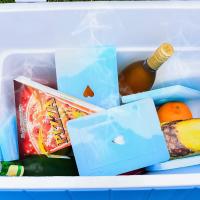 China Breast Milk Storage Carry Freezer Cold Accumulator Ice Brick Eutectic Plate  Food Beer Cans for sale