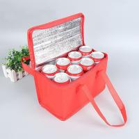 China Insulated Lunch Box Thermal Bag Thermal Tote Cooler Bag Eco Friendly Printing Fabric Thick Pearl Cotton for sale