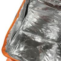 China thermal insulated food bag for delivery Geometric Pattern Large Capacity Cooler Bag Backpack Picnic for sale