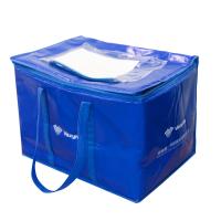 China Lunch Insulated Foldable Cooler Bag Portable Food Delivery Bag Keeping Food for sale