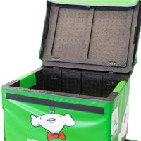 China Waterproof Thermal Box Motorcycle Bike commercial insulated food delivery bags 600D Food Packaging for sale