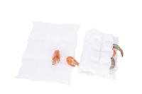 China dry ice pads Insulated Dry Cold Ice Pack for Fruit Seafood Customized 8oz Cooling Solution for sale