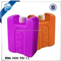 China Plastic Cooling Ice Gel Pack Cold Accumulator Brick for lunch box Freezer BPA Free Inner Material SAP for sale