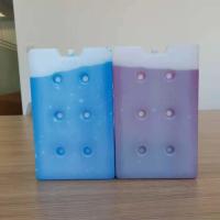 China beer ice brick pack Hard Ice Pack Super Thin Slim Ice Brick for Heavy Duty Freezer for sale