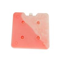 China 850Grams HDPE GEL Plastic Cooling Eutectic Plate for Food Grade Insulated Cooler Box for sale