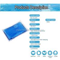 China Food Elastic Gel Based Ice Packs Reusable Food Delivery Sweat Proof Freezer Ice Packs Transport for sale