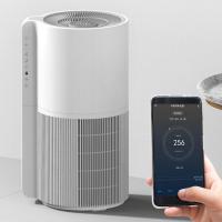China High Capacity Heap Filter Smart Wifi Air Purifier UV Sterilization and Disinfection for sale