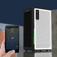 China UVC Light Ionizer Wifi Smart Air Purifier Hepa Filter Wall Mounted for sale