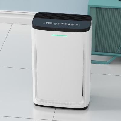 China Cleaning Room UV Air Purifier With Ionizer And UV Light For Smoke Dust Allergies for sale