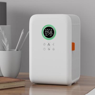 China Negative Ion Ionic Bedroom Air Purifier For Allergies With Child Lock for sale