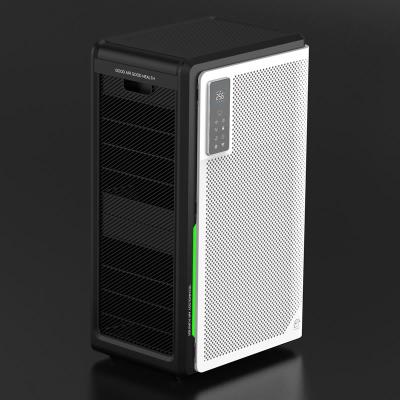 China ETL Certified Big Size UV Air Cleaning Room Air Purifier With H13 Hepa Filter for sale