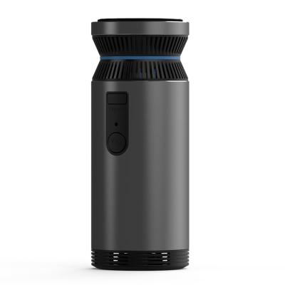 China DC 5V Portable Car Anion 8W Air Purifier Smoke Formaldehyde Cleaner for sale