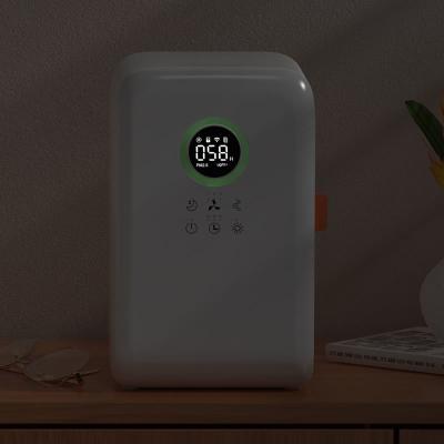 China Pm2.5 Monitoring Room Air Purifier 100M3/H CADR With H12 HEPA Filter for sale