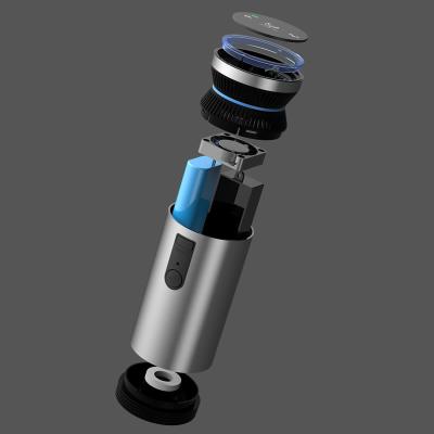 China 5200mAh Battery USB Car Operated Air Purifier Aluminum Alloy +ABS for sale