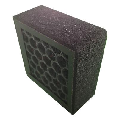 China Activated Carbon Pleated Panel Air Filters 99% Grade For Remove Formaldehyde Odors for sale