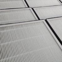 China H13 Hepa Filter Replacement , Pleated Panel Filter 99.99 Efficiency for sale