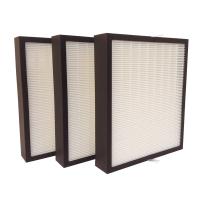 China Hepa H13 H14 Washable Air Filter For Fresh Air 0.3um Porosity for sale