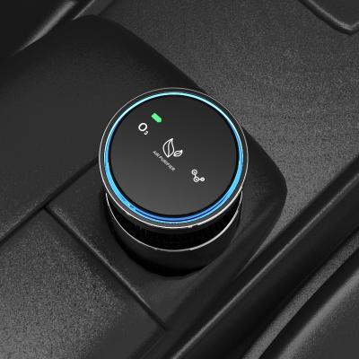 China Portable 5200mAh Desktop Air Purifier USB Recharge For Car Wardrobe for sale