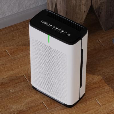 China PM2.5 Particle Virus Removal True Hepa UV Air Purifier for Room Sterilization for sale