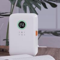 China White Mini Portable Desktop Air Purifier Hepa UV Air Purifer for Better Sleep With Fresher Air for sale
