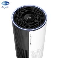 China Ivory White H13 Hepa Filter Air Purifier , Negative Ion UV Home Air Purifier for sale