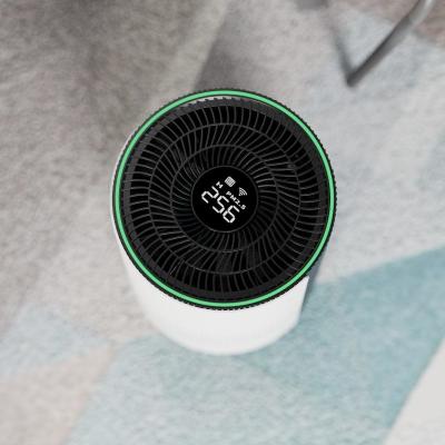 China European Style 40W Household Room Air Purifier For Viruses And Dust Ivory White for sale
