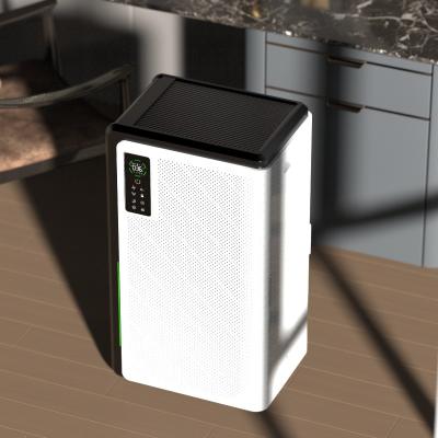 China Freestanding Large Room Air Purifier With Silver Ion Sterilization And Humidification for sale
