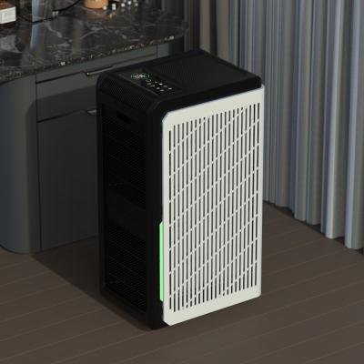 China Plastic Hepa UV Air Purifier WiFi Control Fog Free Humidifier Room Appliances for sale