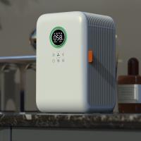 China Mini Desktop UV Air Purifier With High Efficient Hepa Filter Purification for sale