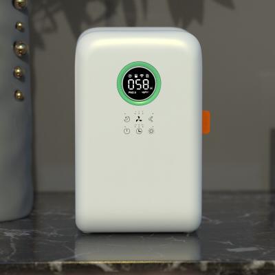 China Portable Office Hepa Filter UV Lamp Air Purifier Tuya WiFi Mini Humidifier for sale