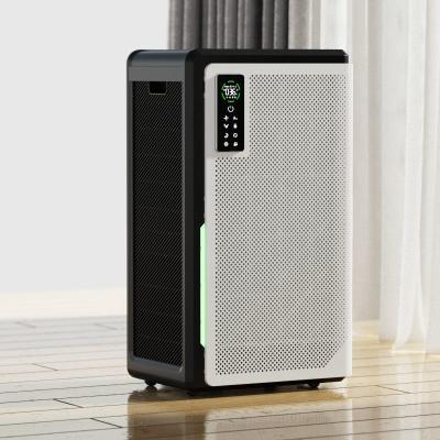 China Wall Mounted Hepa UV Air Purifier Filter Sterilizer 240V With Humidification for sale