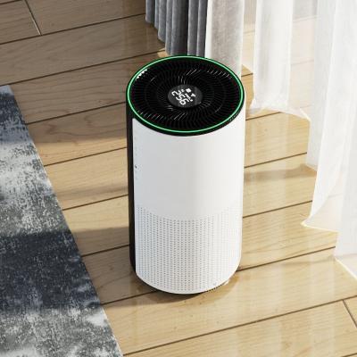 China True Hepa Filter Room Air Purifier With DC Motor LED Screen Ivory White 60HZ for sale