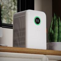China Office Desktop Hepa Filter Air Purifier UV Light WiFi Control for sale