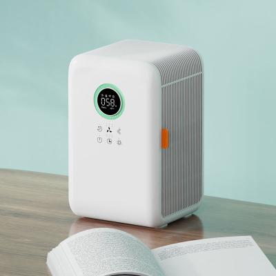 China Desktop Portable Remote WiFi Air Purifier Humidification Hepa UV Light for sale