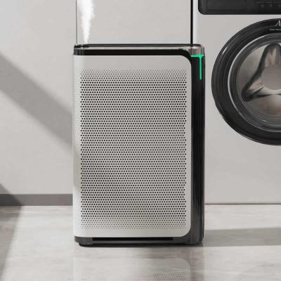 China CO2 Sensor Home Appliances Hepa Filter Air Purifier With Spray Humidifier for sale