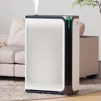 China Hepa Filter UV Light WiFi Air Purifier Wheels Move Home Humidification for sale