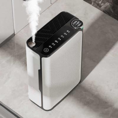 China Electrical Home Appliances Hepa UV Air Purifier With Spray Humidifier 115W for sale
