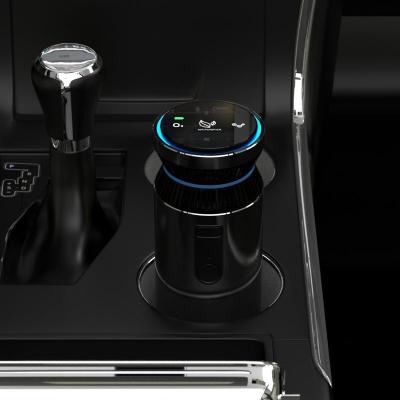 China Ozone Generator Mini Hepa UV Air Purifier Portable Car Air Cleaner for sale