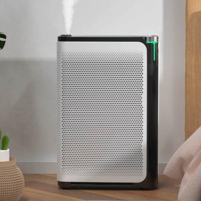 China Activated Carbon Filter Room Air Purifier Spray Humidification WiFi Remote for sale