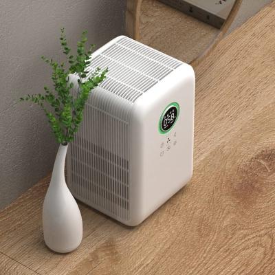 China White Hepa UV Air Purifier Ensuring Clean Air With Noise Level Between 20-35DB CADR 58 CFM for sale