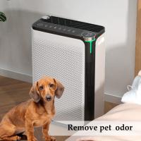 China Intelligent Automatic HEPA UV Air Purifier For Pet Family  520m3/h for sale