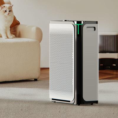 China Intelligent Automatic HEPA UV Air Purifier For Pet Family  520m3/h for sale