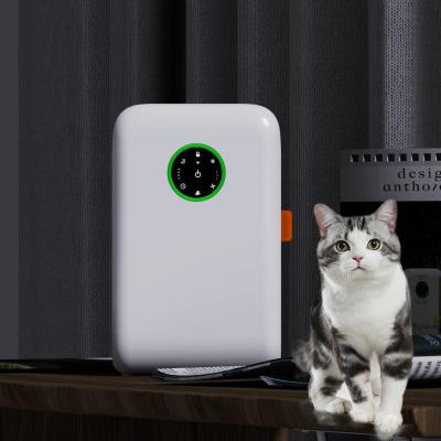 China Office Desktop Air Purifier For Pet Allergies Absorbing Floating Hair for sale