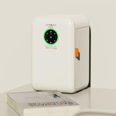 China ABS 11W Desktop Hepa Filter Air Purifier For Small Room for sale