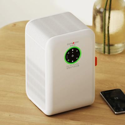 China FCC Smart WiFi Pet Air Purifier For Cat Fur Adsorption Floating Hair for sale