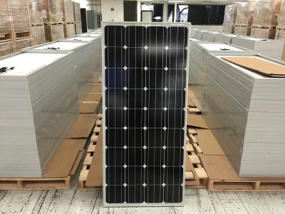 China 4BB 5BB Cells Flexible PV Solar Panels 150W For Home Solar Energy System for sale