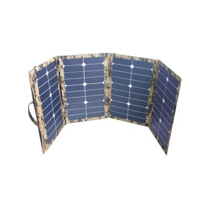 China Ourdoor Foldable Solar Panel 120W Weather Resistant With Smart LED Indicator for sale