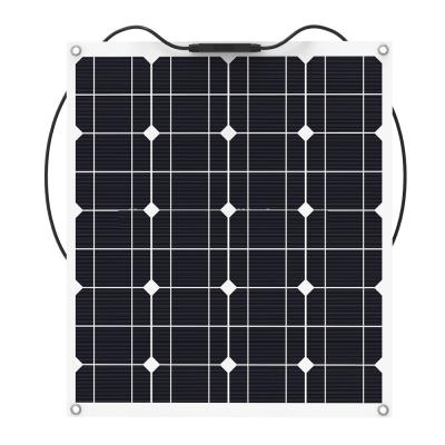 China Customized SunPower Flexible Solar Panels , Flexible Solar Panels Marine 50W for sale